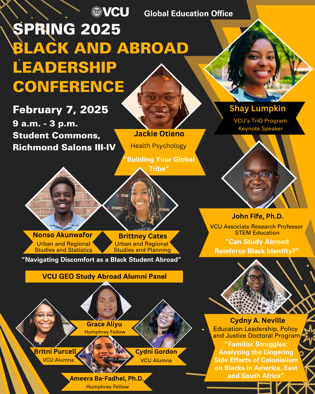 Black and Abroad Leadership Conference discusses the challenges and ...